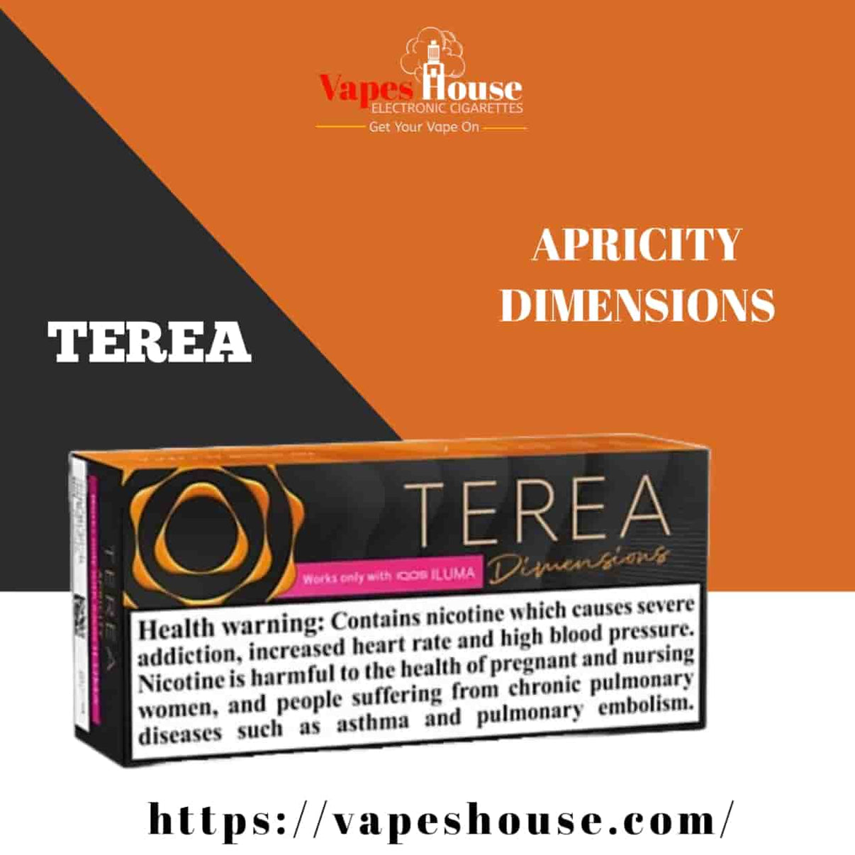 Apricity Dimension Terea IQOS - Vapes House