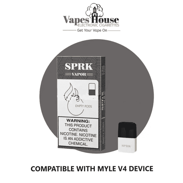 Sprk Empty pod (Pack of 4) - Enhance Your Vaping Experience! – Vapes House